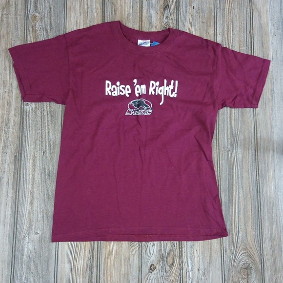 Shirts & Tops | New Siu Salukis Raise Em Right Short Sleeve Tshirt Top ...